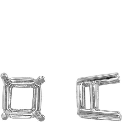 S-157: SQUARE SHAPED 4-PRONG WIRE CAST SETTING - Wholesale Jewelry ...
