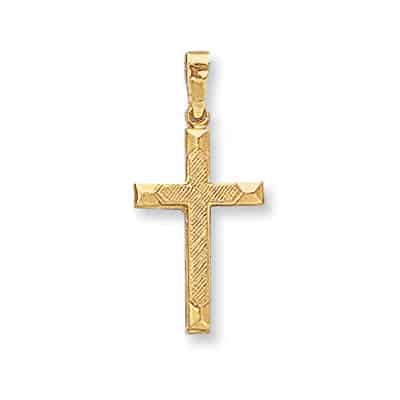 CR-38: HOLLOW CROSS WITH TEXTURED DESIGN - Wholesale Jewelry Supplies ...
